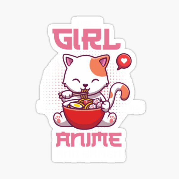 "Anime Design for a Anime Fan" Sticker for Sale by VaneVista | Redbubble