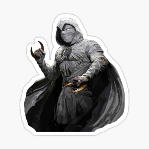 "moon knight " Sticker for Sale by marvelposters | Redbubble