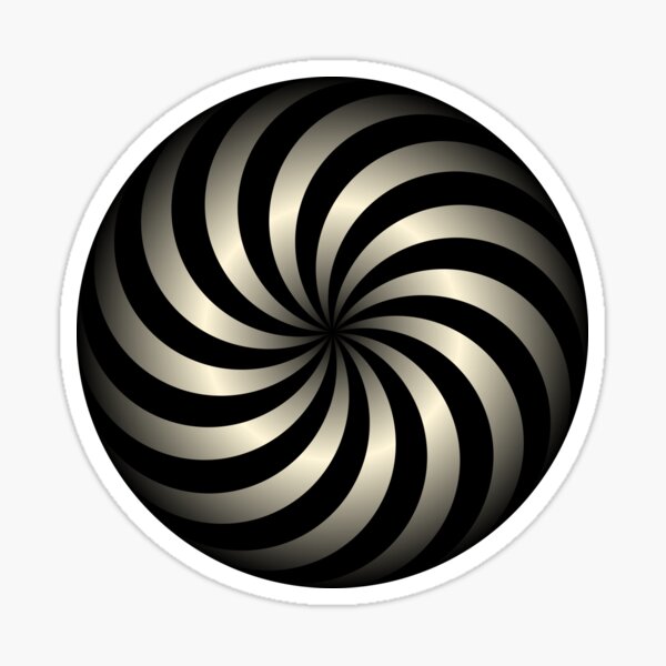 "NDVH Circle Two - cream gradient" Sticker by nikhorne | Redbubble