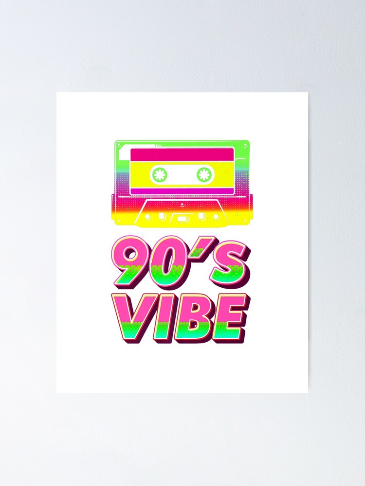 "Retro 90s Vibe Vintage Nineties Child Retro Cassette Tape Premium ...