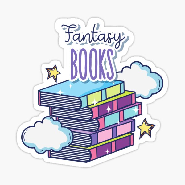 "Fantasy books design for kids" Sticker for Sale by SweetKidsDesign ...