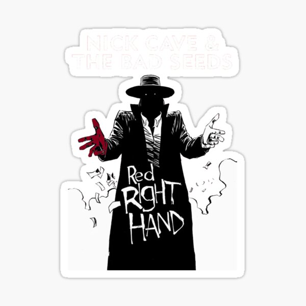 " Nick Cave" Sticker for Sale by TylerMossa | Redbubble