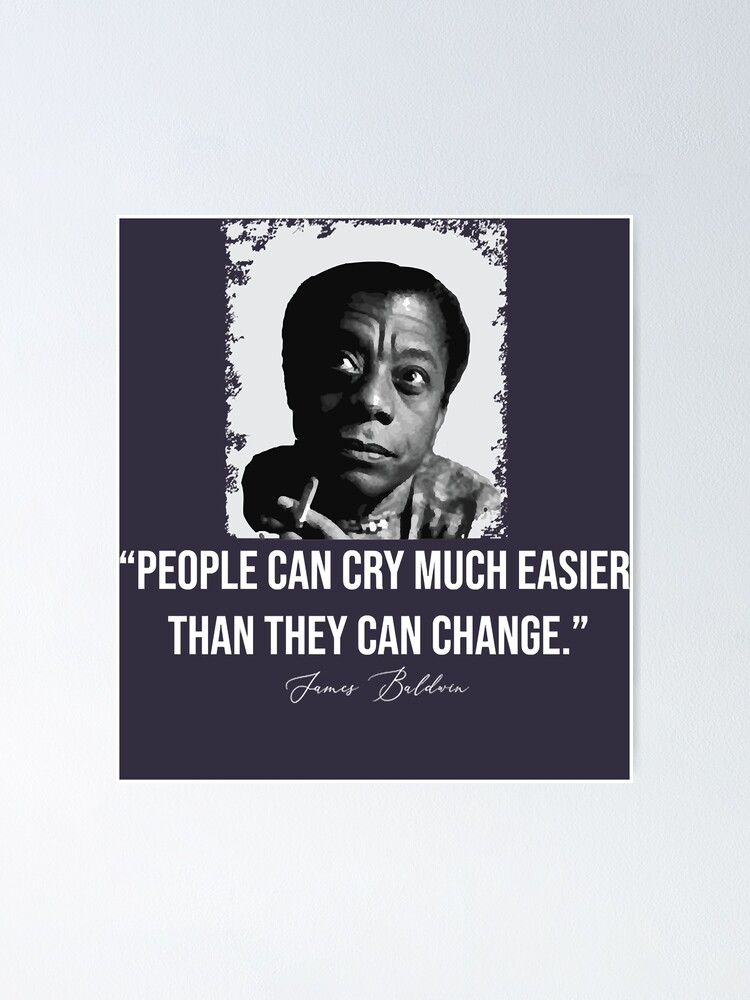 "Surprise Gift James Baldwin Civil Rights Gifts Music Fan" Poster for ...