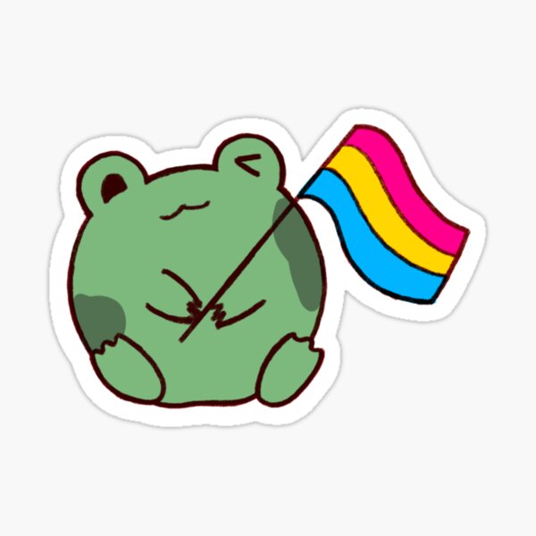 "Pride Frogs- Pansexual Flag" Sticker for Sale by dionysus056 | Redbubble
