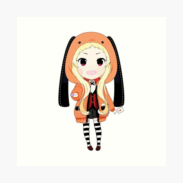 "Runa Yomozuki Chibi" Art Print for Sale by MangaMolly | Redbubble