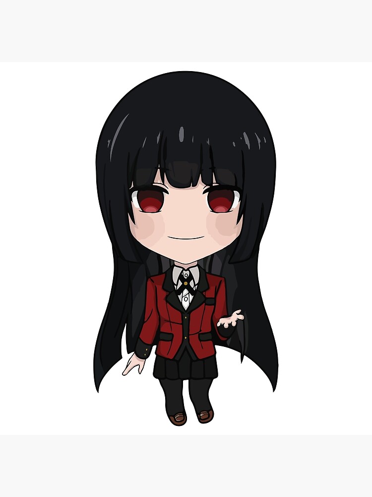 "Yumeko Jabami Chibi" Art Print for Sale by MangaMolly | Redbubble