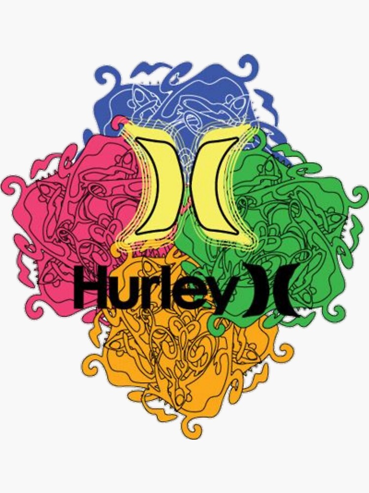"Hurley portrait" Sticker for Sale by Creativactory | Redbubble
