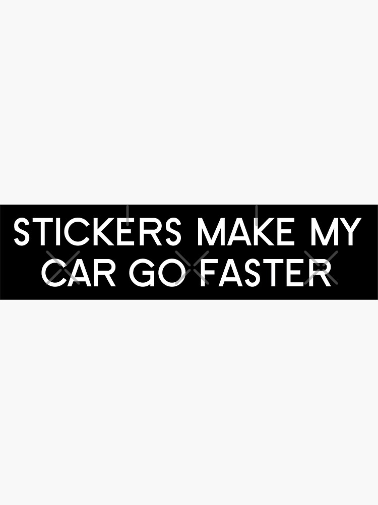 "Funny cool bumper vinyl decal" Sticker for Sale by AwsomeLab | Redbubble