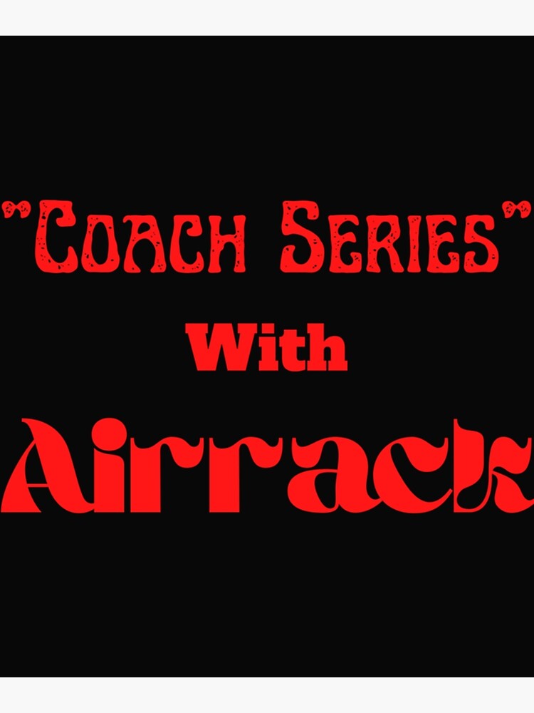 "airrack merch airrack" Poster for Sale by Santanaghita | Redbubble