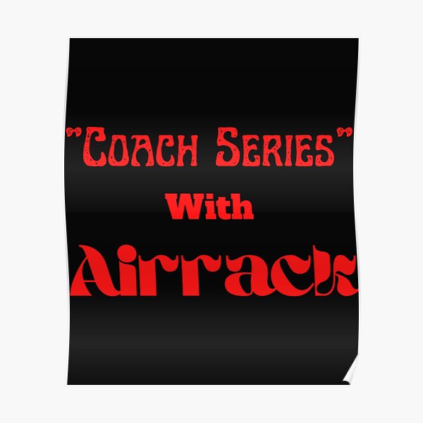 "airrack merch airrack" Poster for Sale by Santanaghita | Redbubble