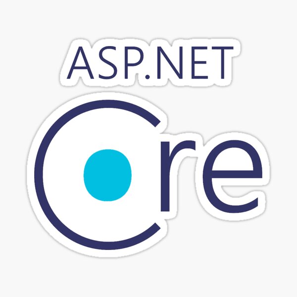 "Asp .Net Core" Sticker by ClassyGeek1 | Redbubble
