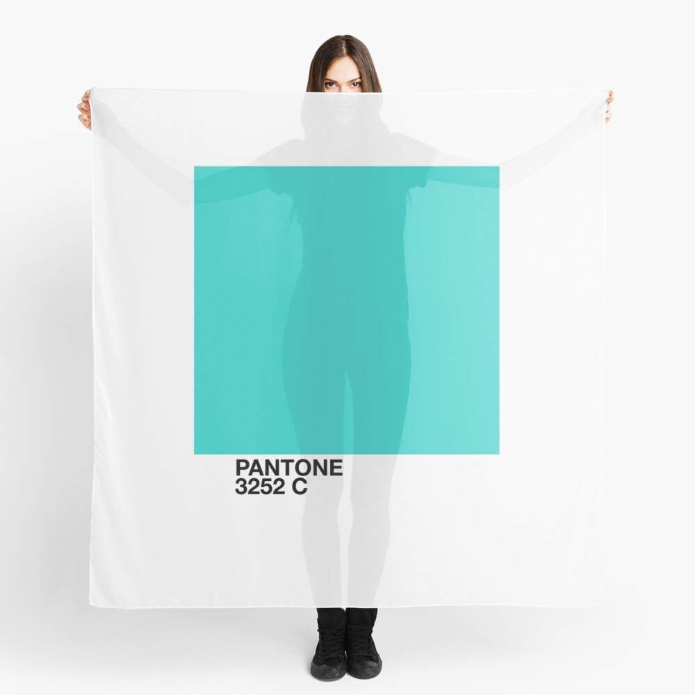 "Pantone 3252 C" Scarf for Sale by darcy23 | Redbubble