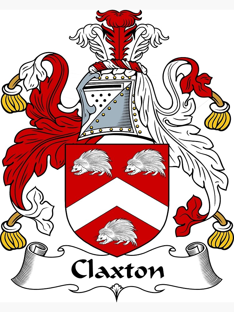 "Claxton " Poster for Sale by HaroldHeraldry | Redbubble