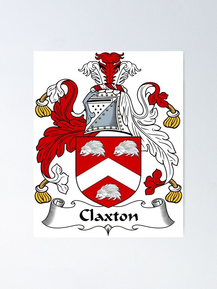 "Claxton " Poster for Sale by HaroldHeraldry | Redbubble