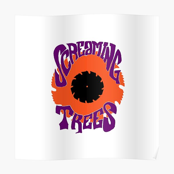 "Screaming Trees" Poster for Sale by PixelBuilder | Redbubble