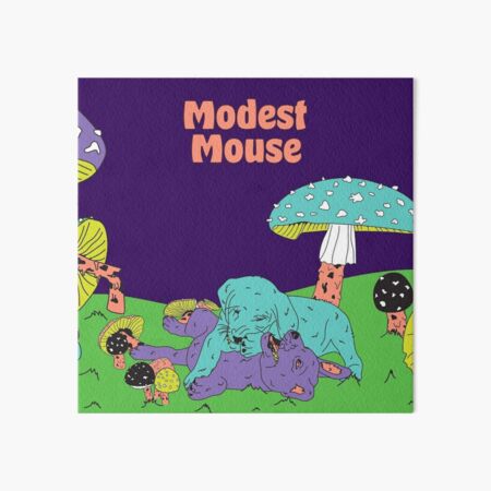 "Modest Mouse Picture Poster Art" Art Board Print for Sale by ...