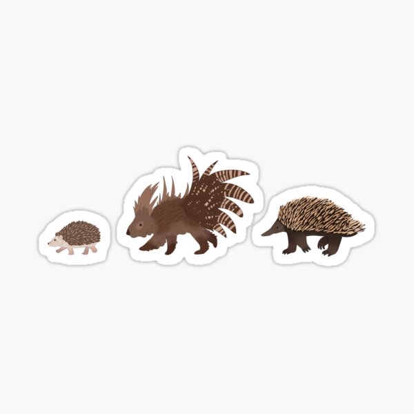 "Spikey Guys" Sticker for Sale by papercreatyre | Redbubble