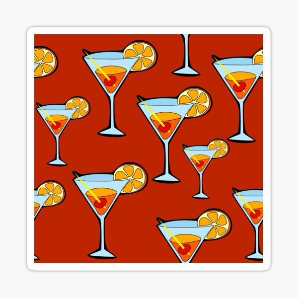 "orange drink" Sticker for Sale by torteradesigns | Redbubble