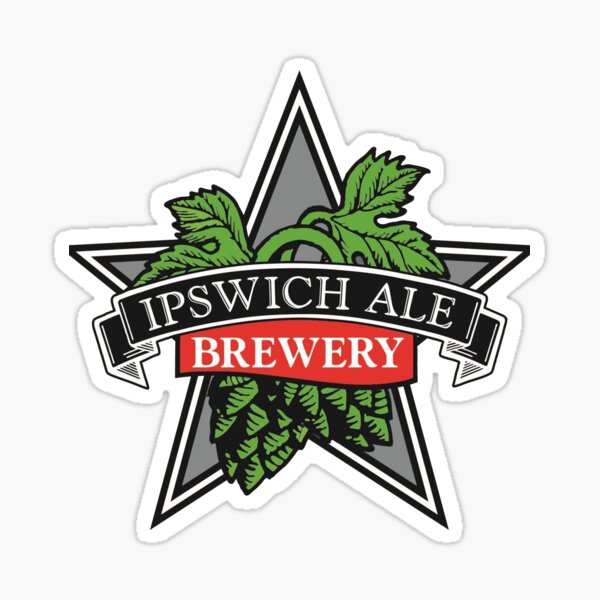 "Ipswich Ale" Sticker for Sale by majugliyeng | Redbubble