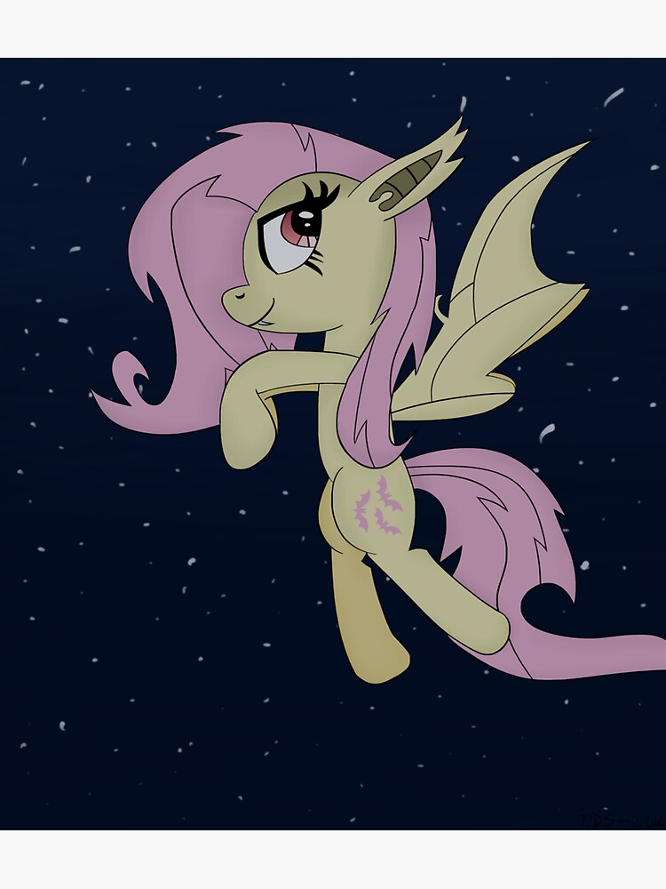 "Vampira - Flutterbat" Sticker by DarkSatanicorn | Redbubble