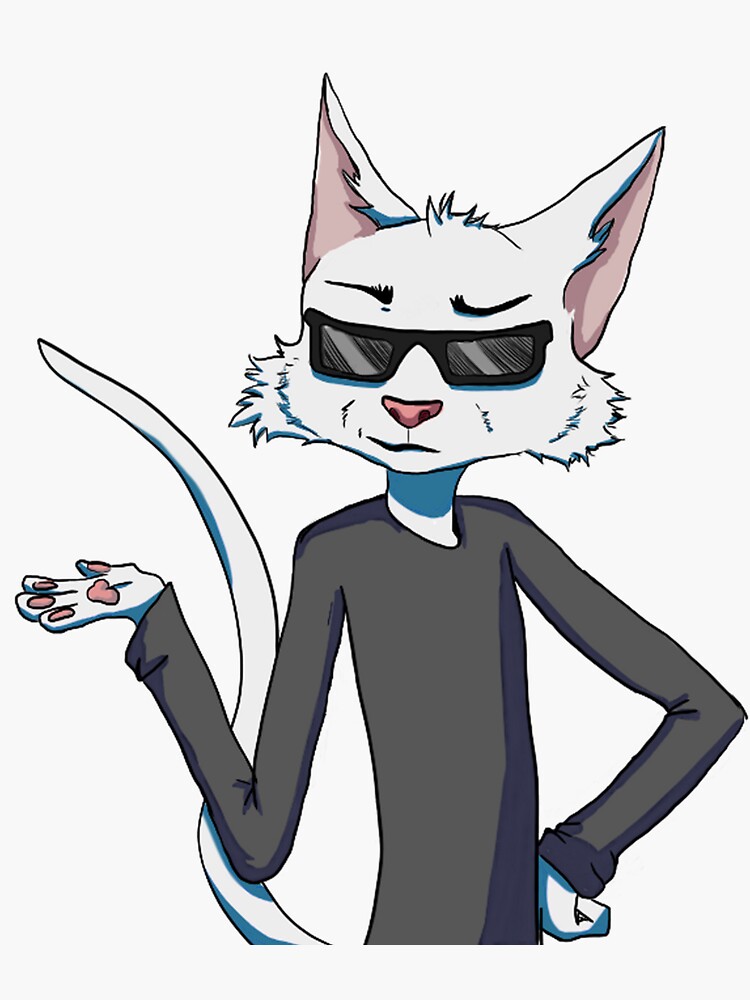 "Angus Scattergood" Sticker for Sale by ItsBuckyBitch | Redbubble