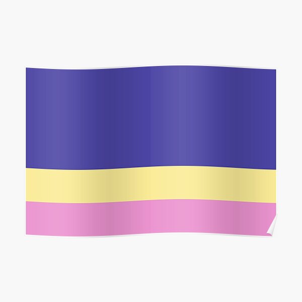 "Aftgender - Pride Flag" Poster for Sale by FlagsWorld | Redbubble