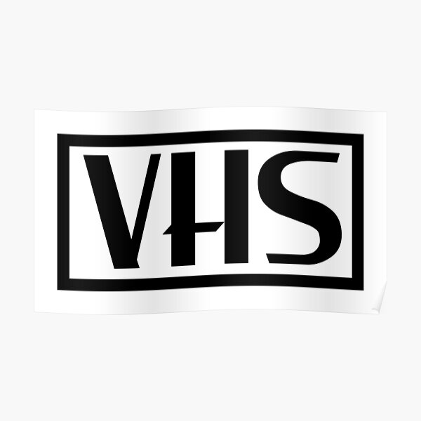 "NDVH VHS" Poster for Sale by nikhorne | Redbubble
