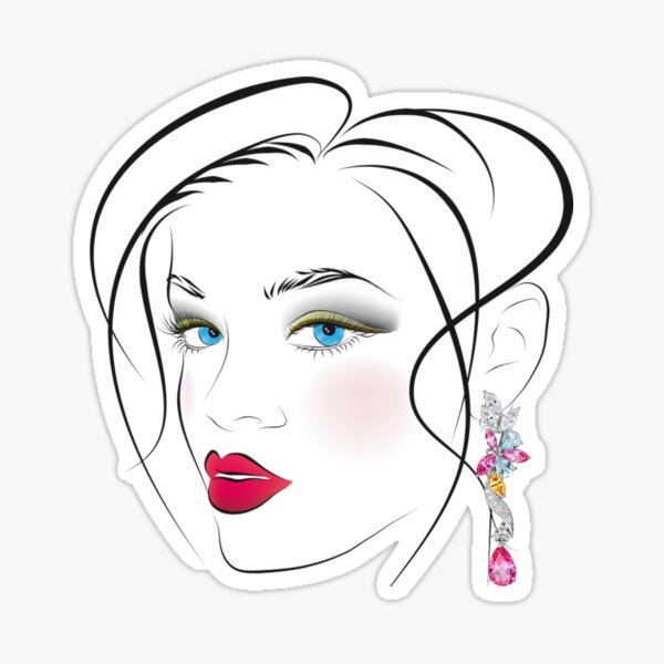 "IM THAT GIRL, PRETTY GIRL" Sticker for Sale by QWEENFIESTY | Redbubble