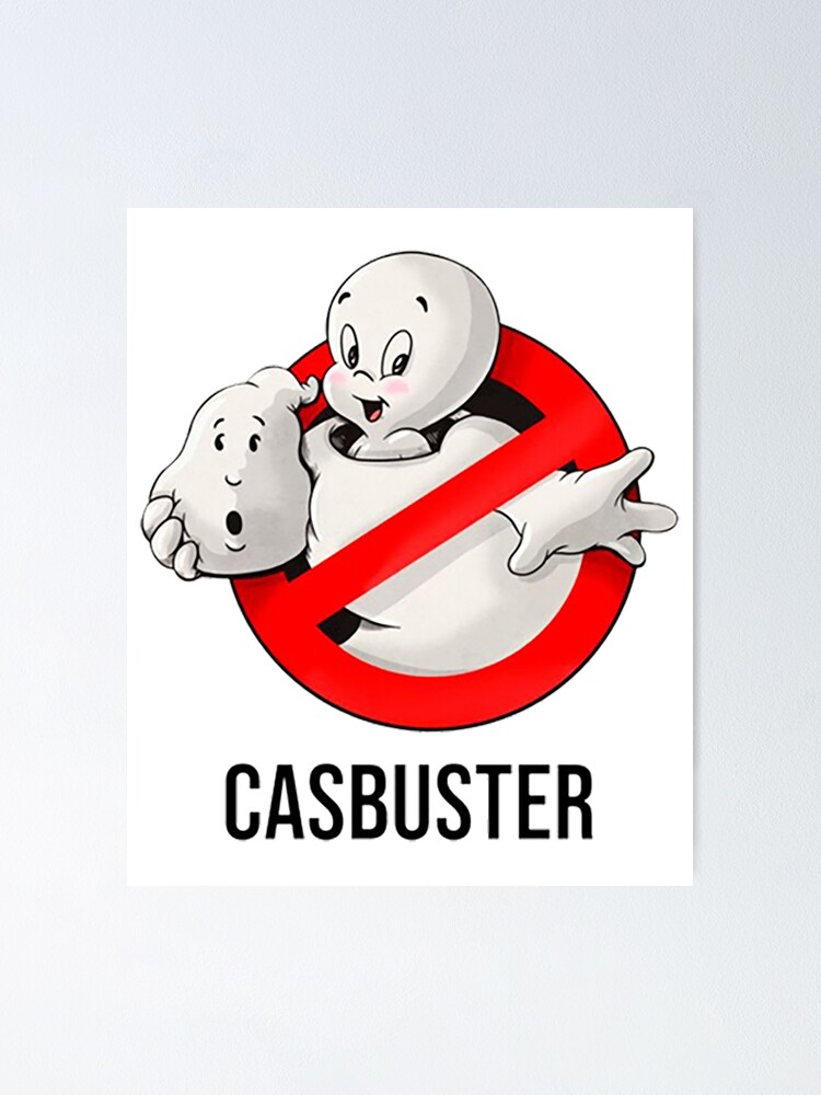 "Casbuster Casper Ghost Meme" Poster for Sale by JosephMorley | Redbubble