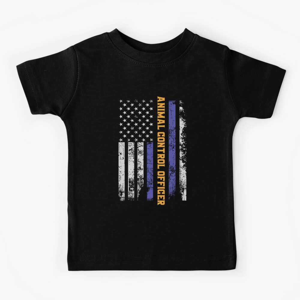 "Animal Control Officer Flag Wildlife Rescue Patrol Control Vintage ...