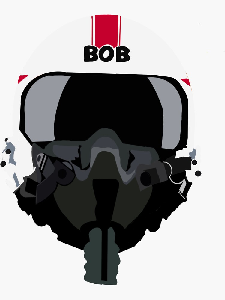 "Bob helmet" Sticker for Sale by Mayestr | Redbubble