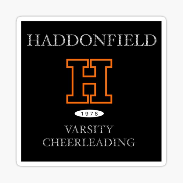 "Haddonfield Varsity Cheerleading Classic" Sticker for Sale by malabew ...