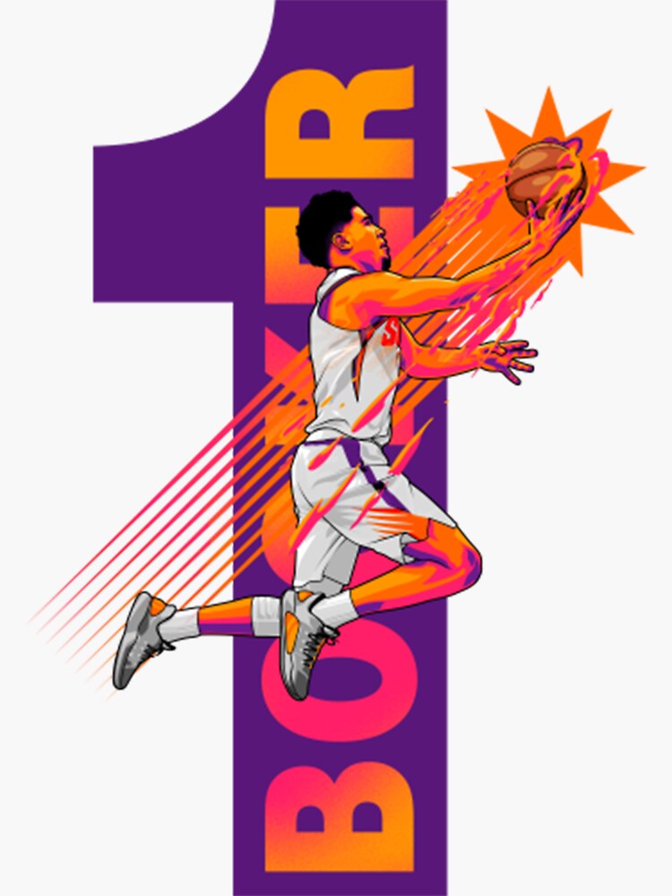 "Devin Booker" Sticker for Sale by achukylatao | Redbubble