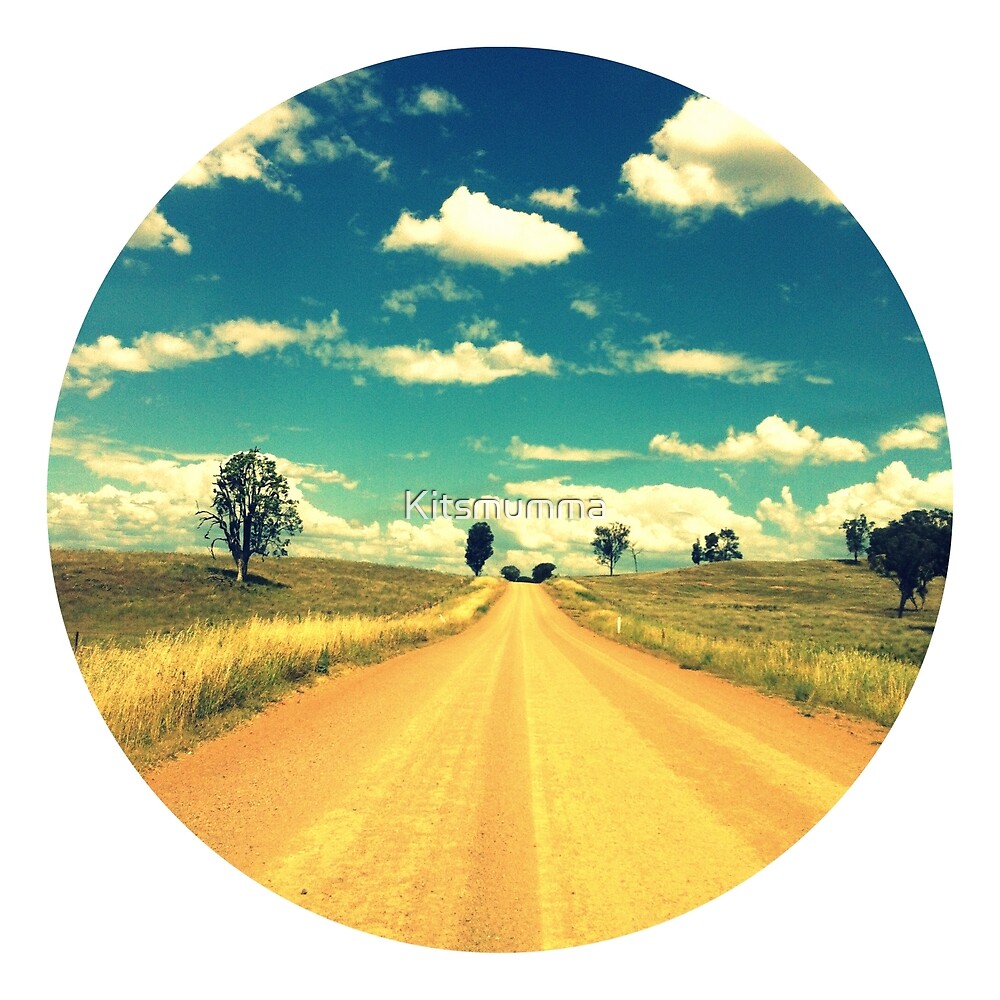 "Dirty Back Road" by Kitsmumma | Redbubble