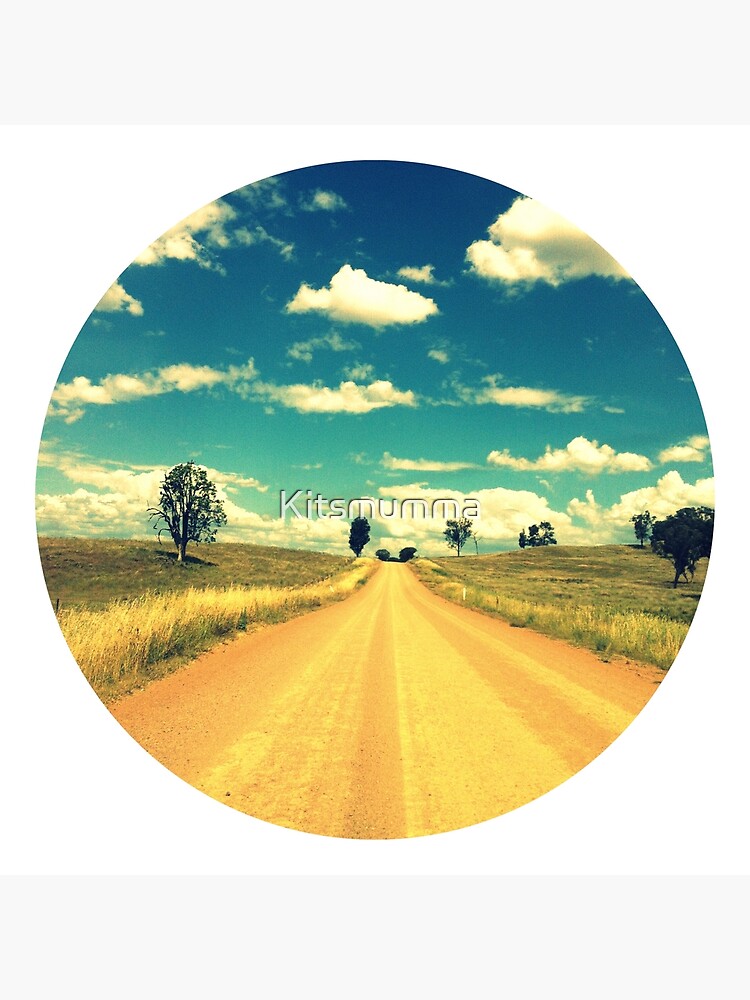 "Dirty Back Road" Poster by Kitsmumma | Redbubble