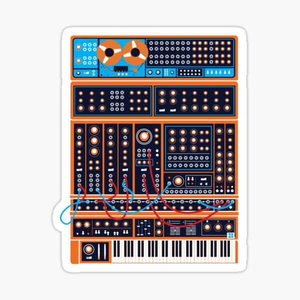 Moog Stickers | Redbubble