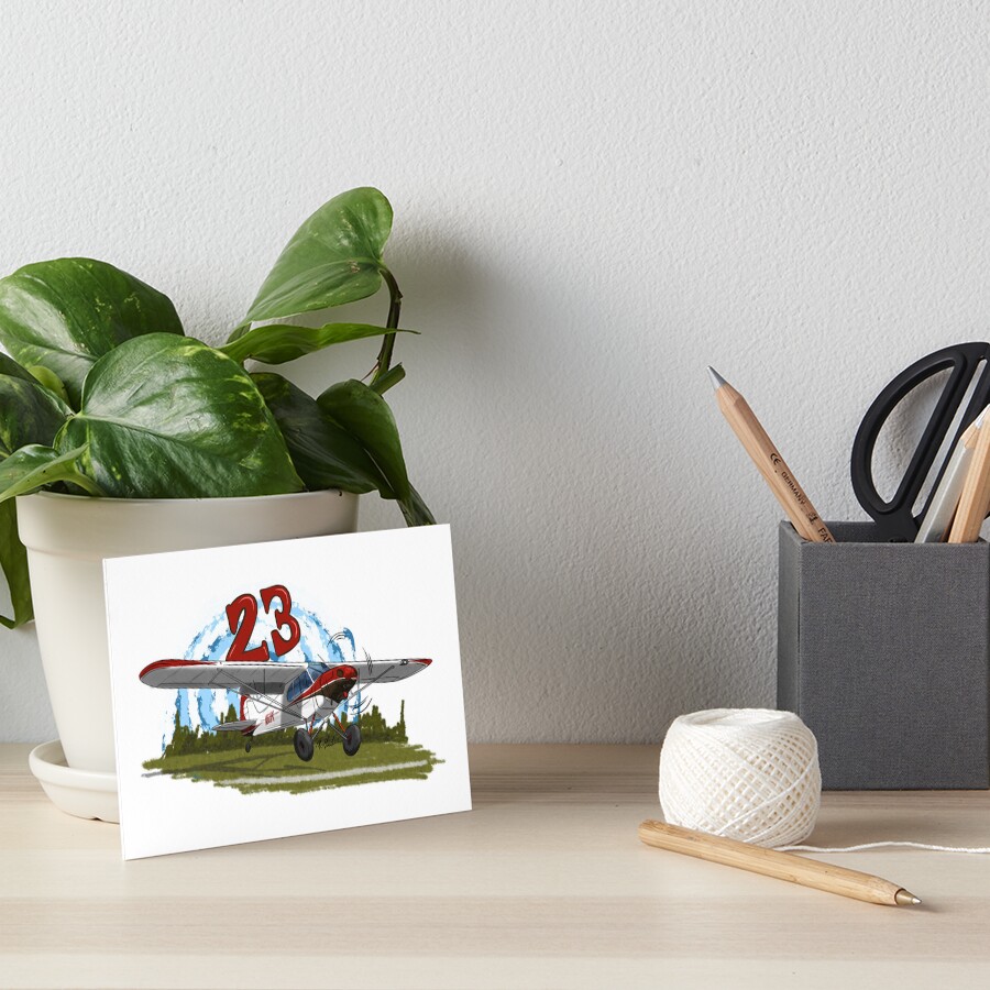 "Piper Pacer 53 Stol Drag" Art Board Print for Sale by Statepallets ...