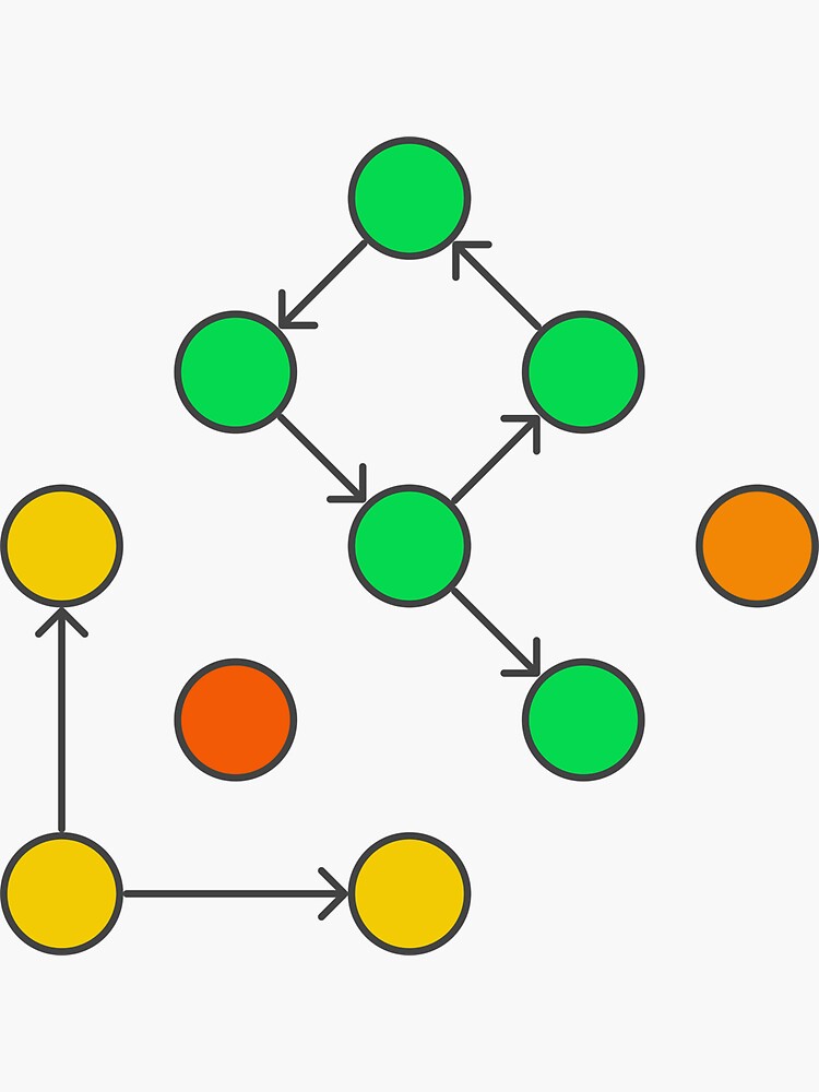 "Graph Structure" Sticker for Sale by Mechashadow | Redbubble