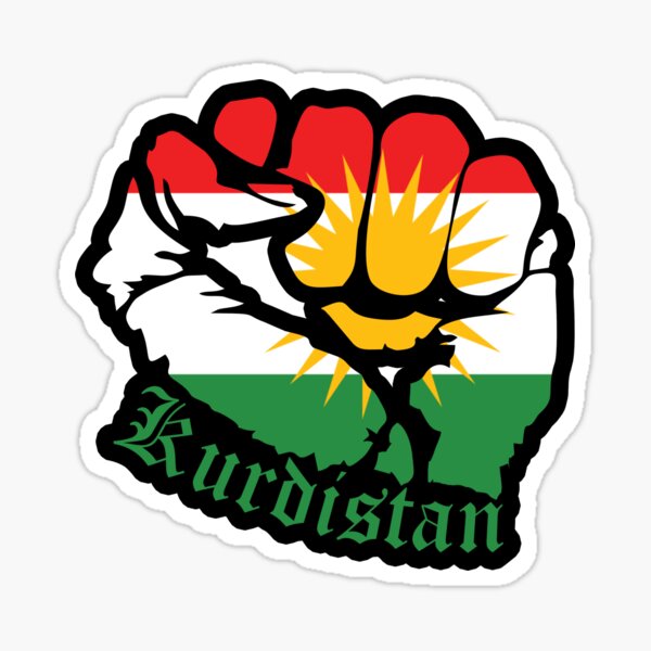 "Kurdistan" Sticker by DesignDS | Redbubble