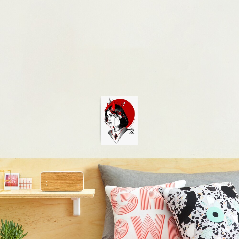 Impression photo « Japanese Evil Demon Girl Urban Goth Vibes Style ...