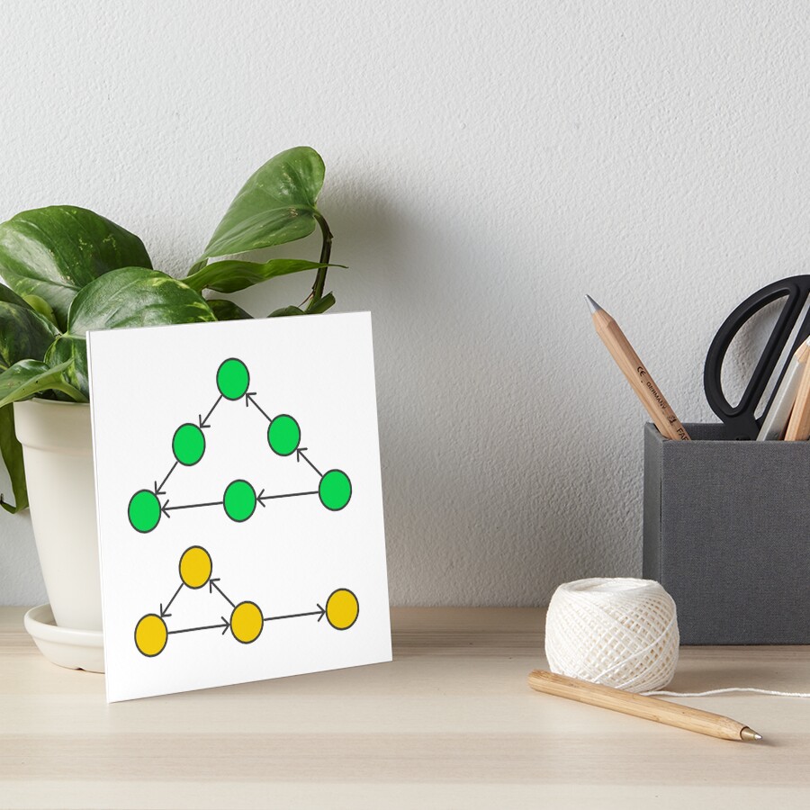 "Graph Structure" Art Board Print by Mechashadow | Redbubble