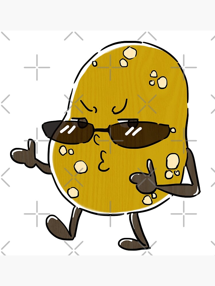 "Cool Potato | Potatoes | Funny Potato" Poster for Sale by agiadesigns ...