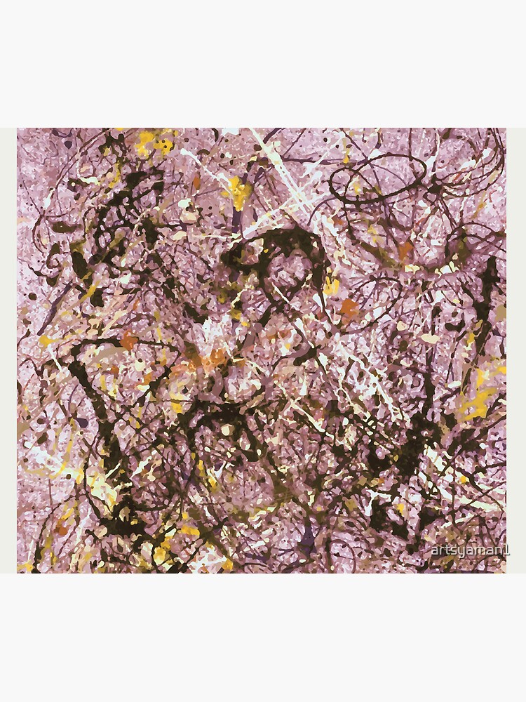 "Jackson Pollock Art Print, Artwork Print, Exhibition Wall Art ...