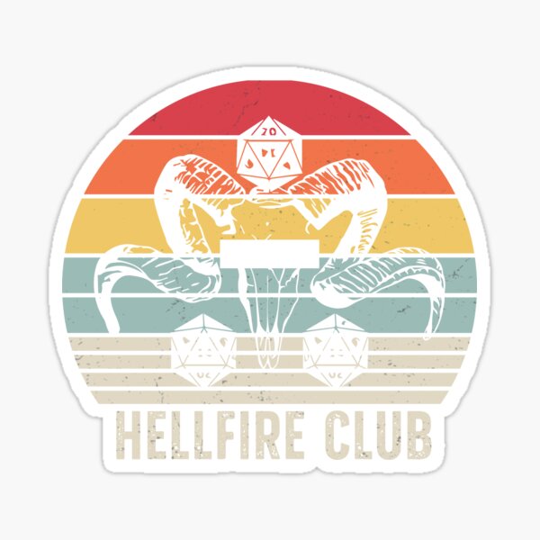 "Hellfire Club" Sticker for Sale by piku1157 | Redbubble