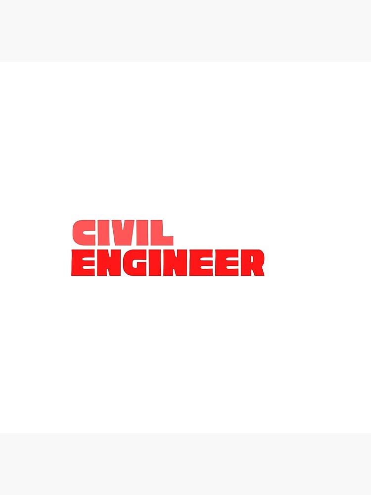 "Civil engineer trendy aesthetic" Poster for Sale by Niklauss | Redbubble