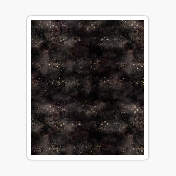"Black Gold" Sticker for Sale by KewDesigns1310 | Redbubble
