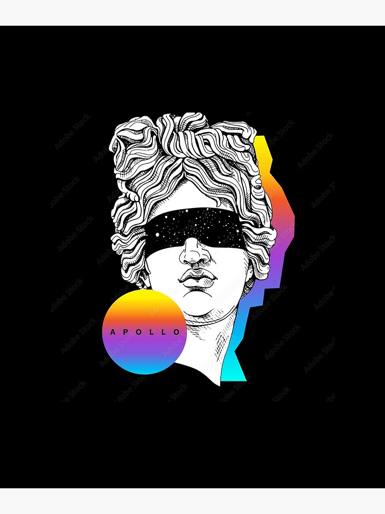 "APOLLO Greek Mythologie graphic t-shirts" Poster for Sale by mrwane ...