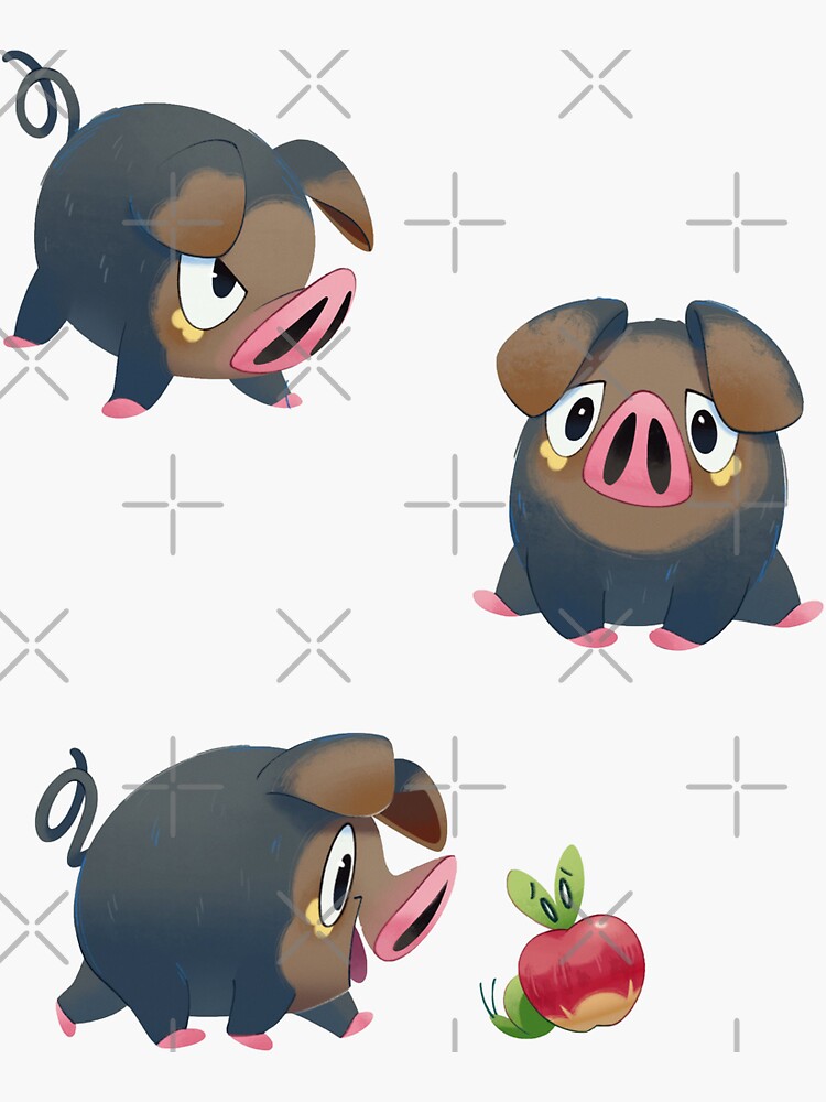 "Funny lechonk" Sticker for Sale by bylox | Redbubble