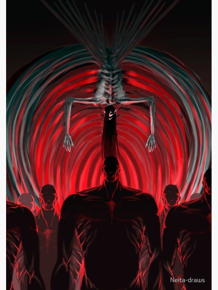 "Rumbling SNK anime" Poster by Neita-draws | Redbubble