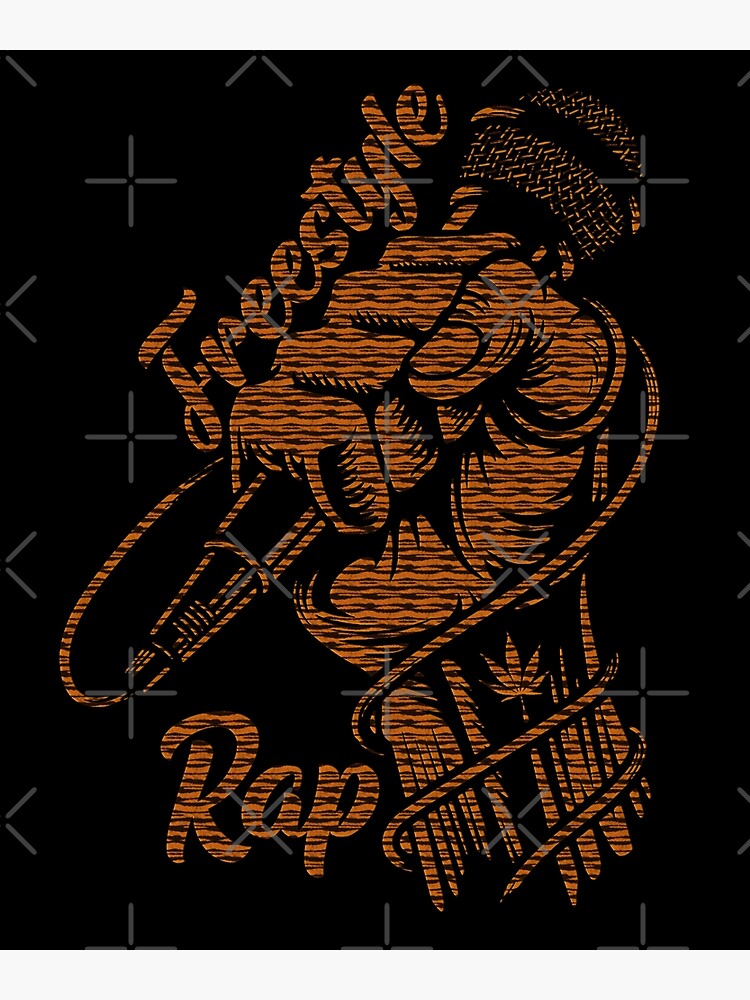 "Freestyle Rap Battle For The Best MC Tiger Furry Art " Poster for Sale ...